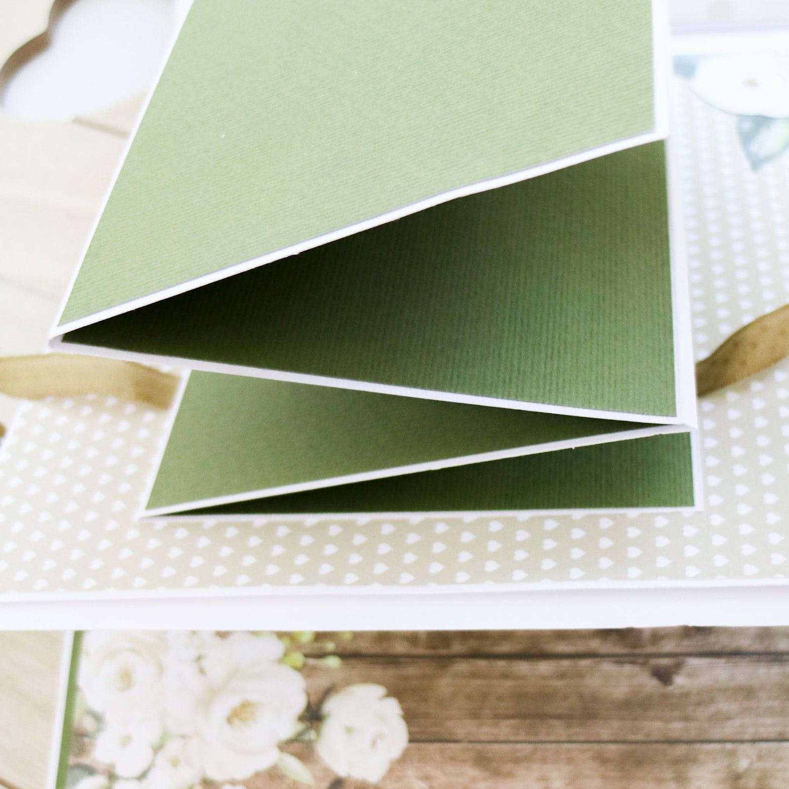 Wedding Scrapbook Album Greenery Wedding Photo Album - Etsy