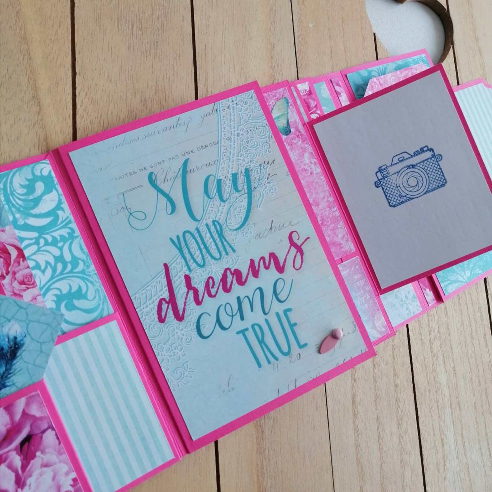 Birthday Mini Album Premade Birthday Scrapbooking Album for | Etsy