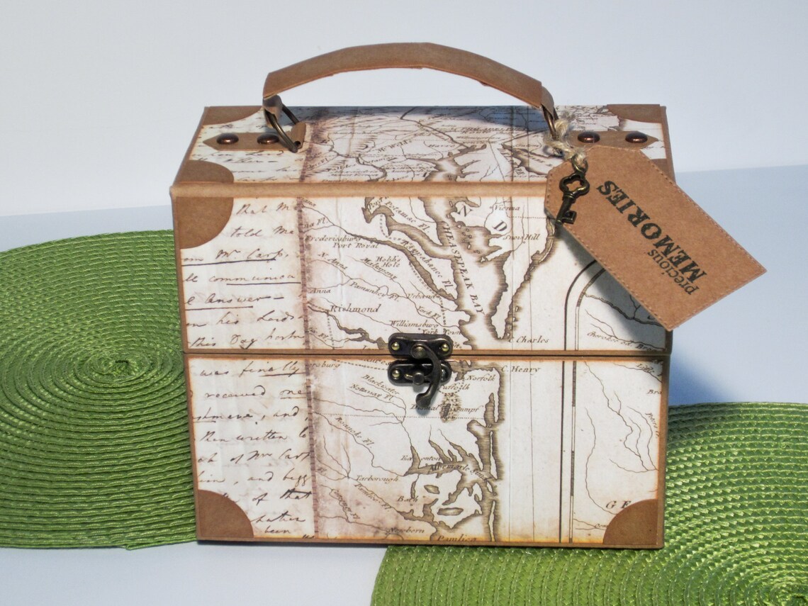 Reise Scrapbook Album Koffer Fotoalbum Abenteuer - Etsy.de