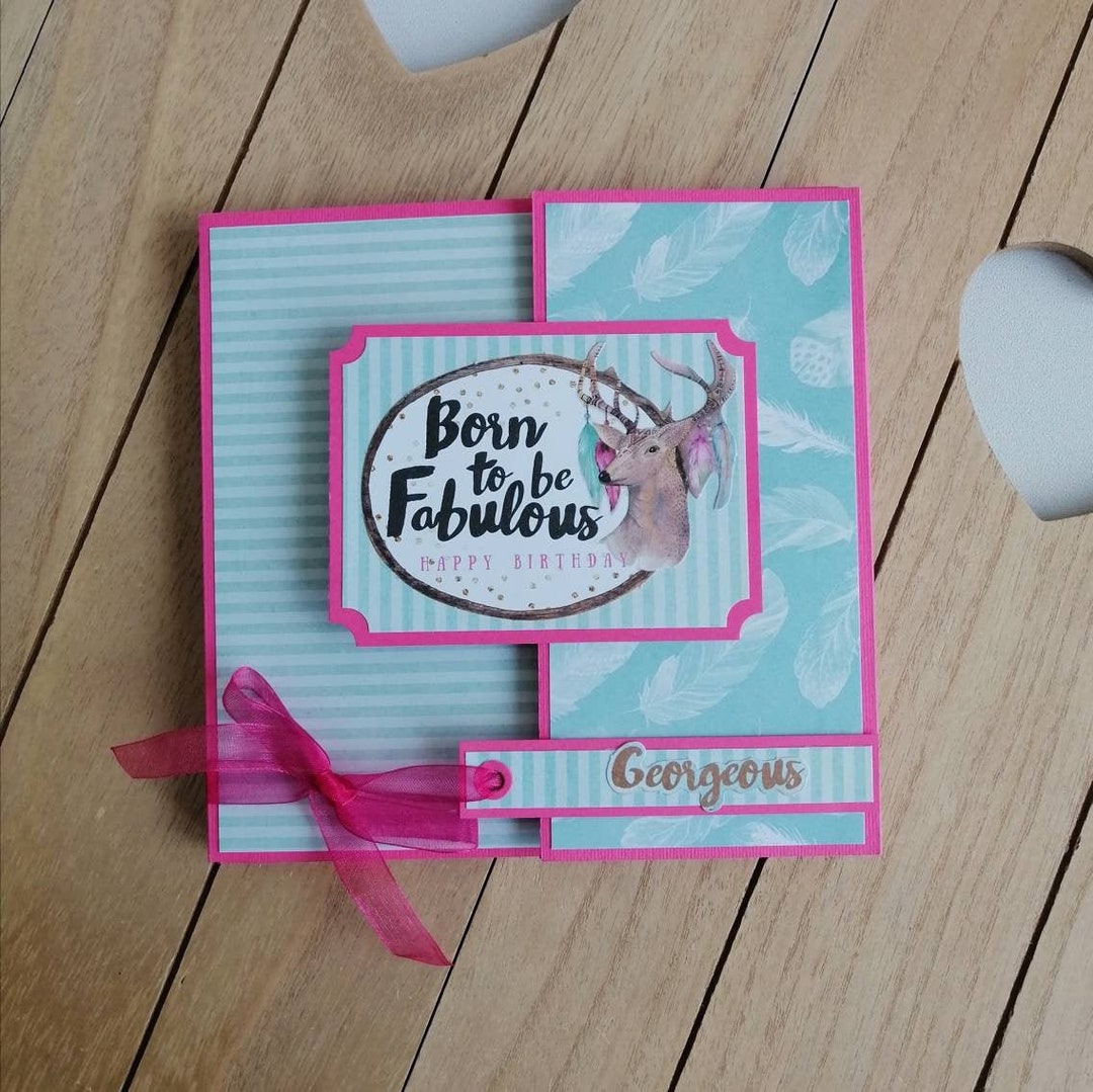 Birthday Mini Album, Premade Birthday Scrapbooking Album for Girl ...