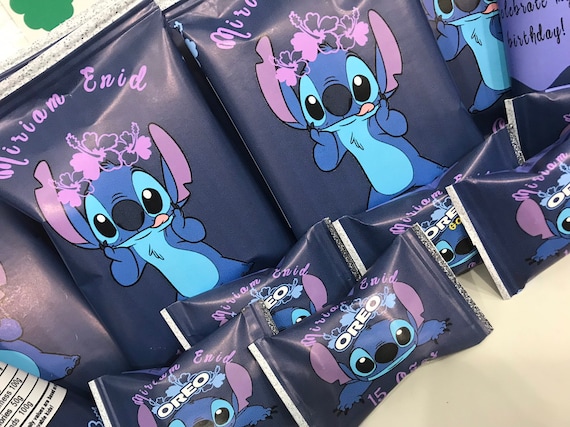 Personalized Stitch 12 Assorted Chip Bags and 12 Assorted - Etsy