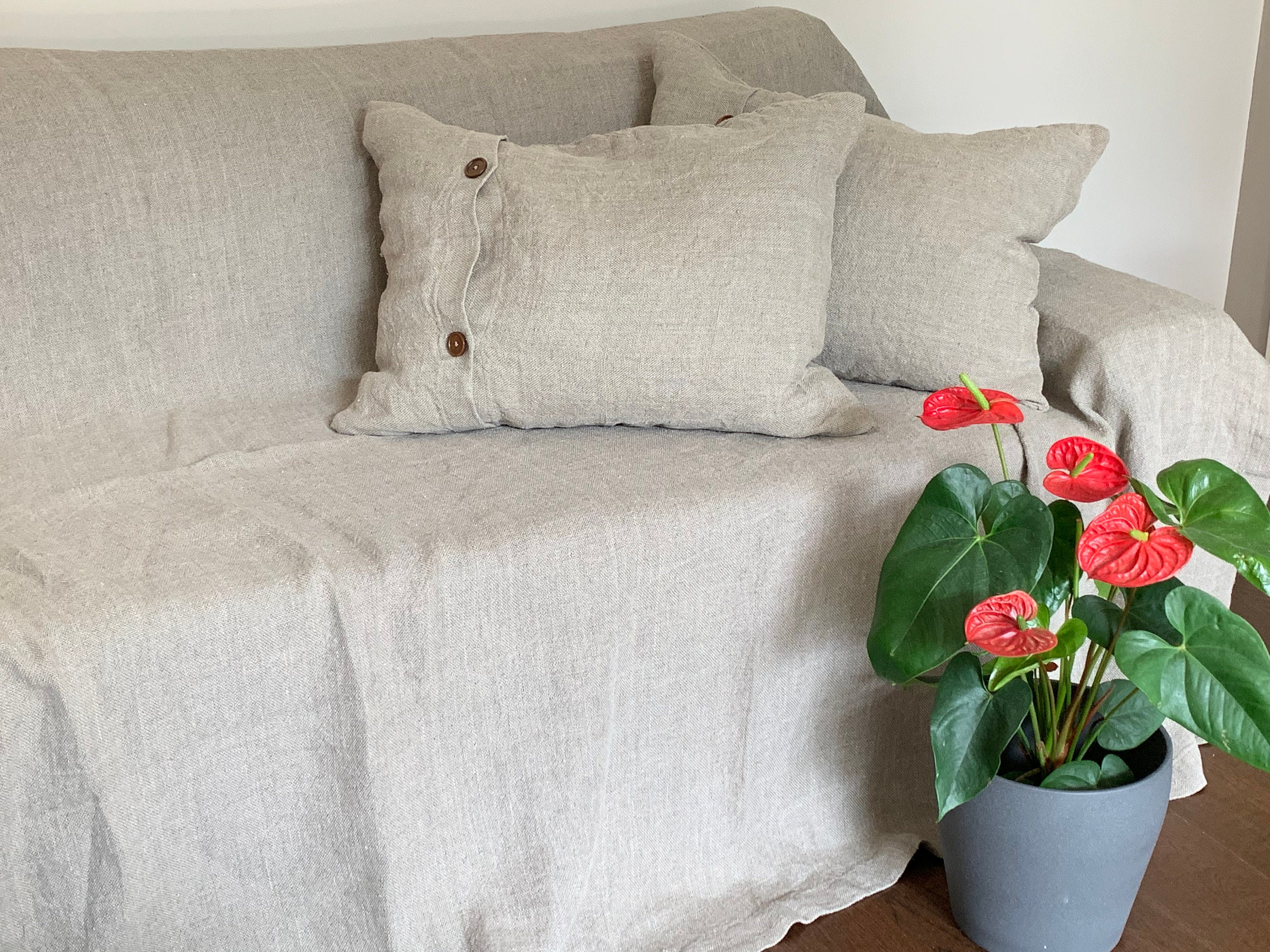 Linen Pillow Case, Pillow Sham, Linen Bedding, Pillow Cover, Standard ... Linen Pillow Case, Pillow Sham, Linen Bedding, Pillow Cover, Standard ...