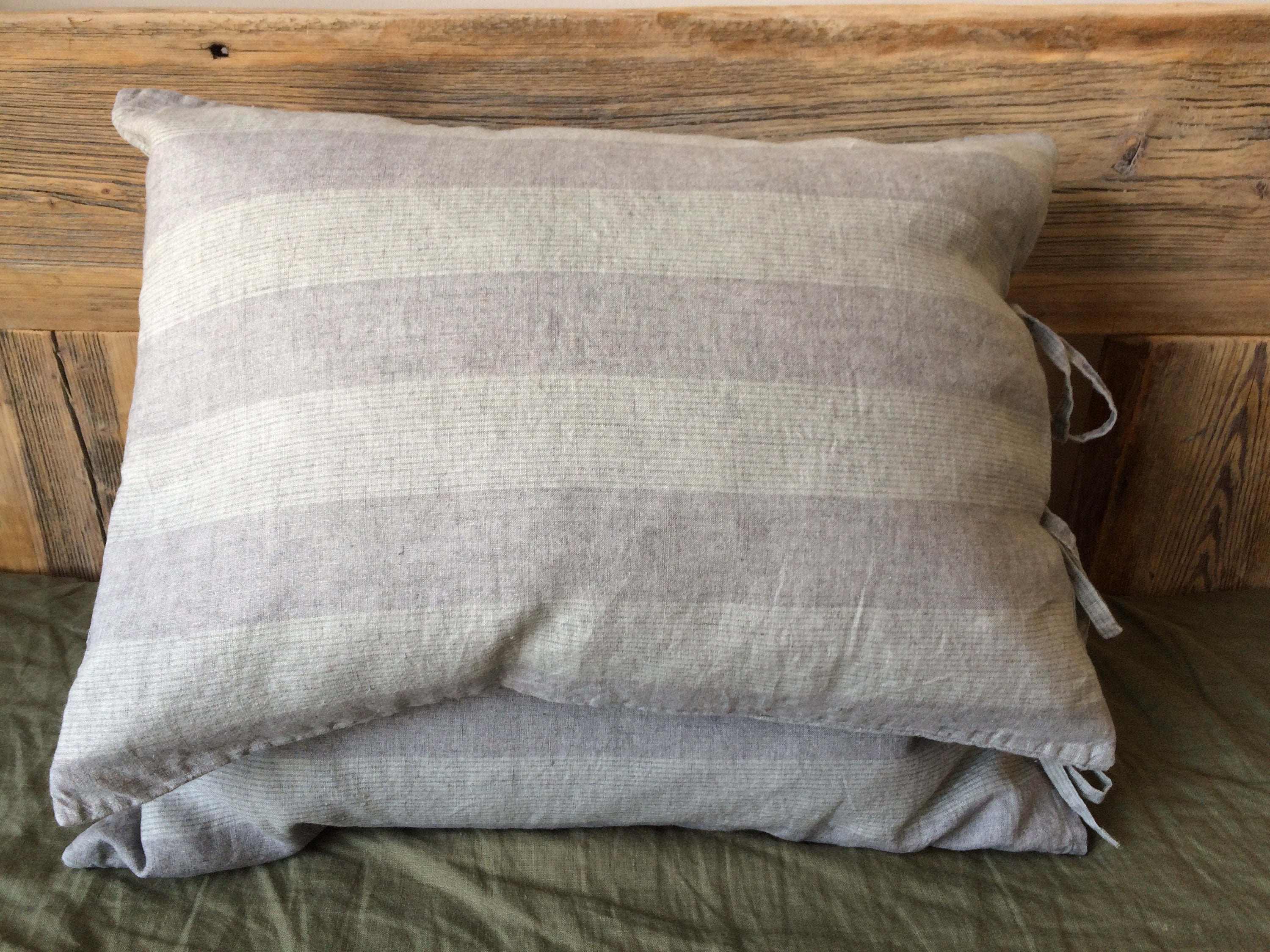 Linen Pillow case, Striped Pillow Sham, Linen Bedding, Pillow Cover ... Linen Pillow case, Striped Pillow Sham, Linen Bedding, Pillow Cover ...