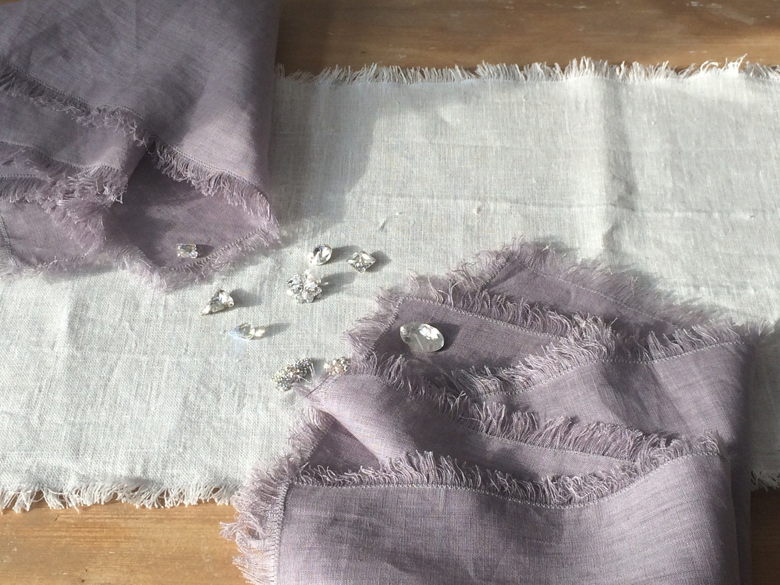 Off White Linen Table Runner Wedding Table Runner Easter | Etsy