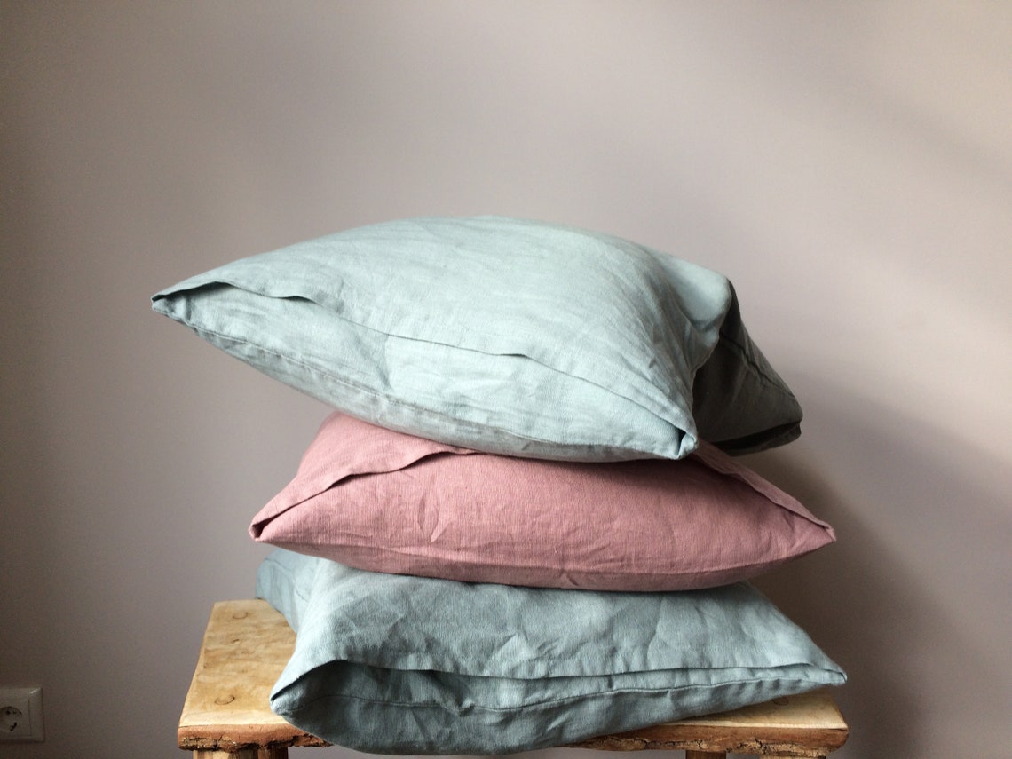 Linen Pillow Covers Linen Pillow Cases Pillow Covers 18 X - Etsy