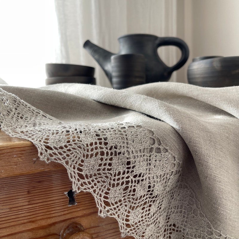 Lace Tablecloth - Etsy