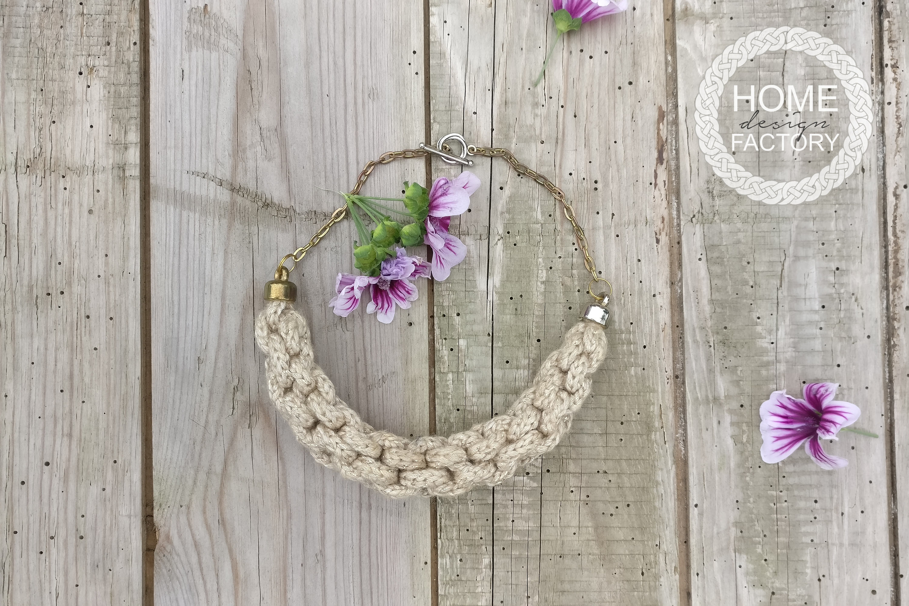 Knitted Necklace Original Knitted Accessory Knitted Gift for - Etsy