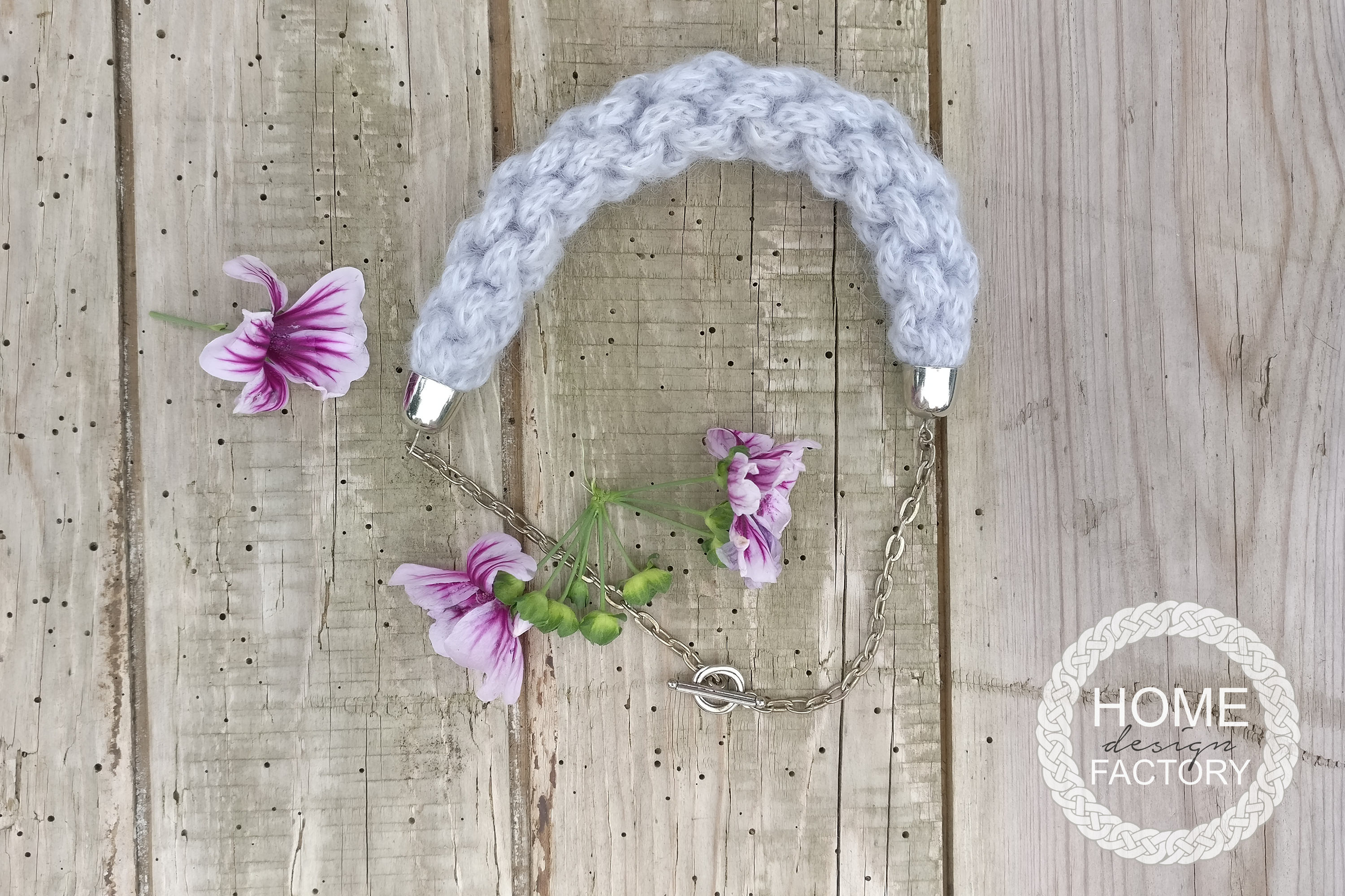 Knitted Necklace Original Knitted Accessory Knitted Gift for - Etsy