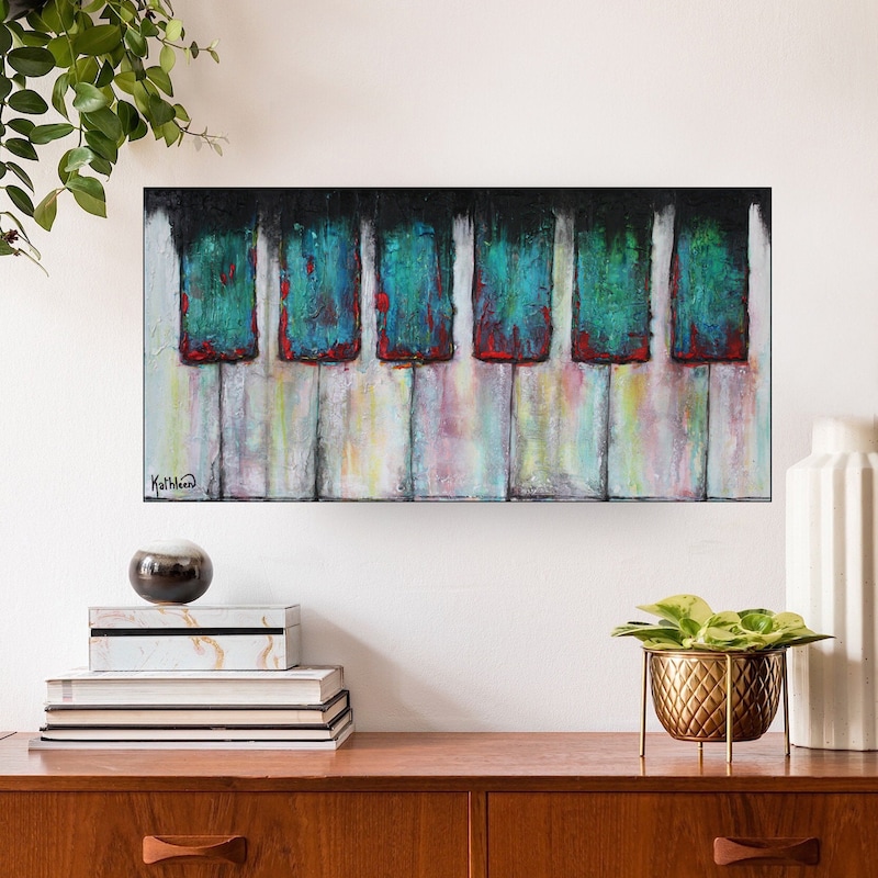 Piano Key Art - Etsy