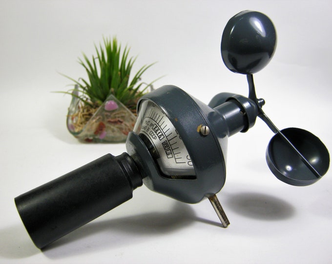Wind Speed Measure Tool Vintage Anemometer Wind Indicator Wind Speed ...
