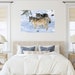 Grey Wolf Wall Art Canvas, Wolf Wall Decor, Wolves, Wolf Photo, Wolf ...