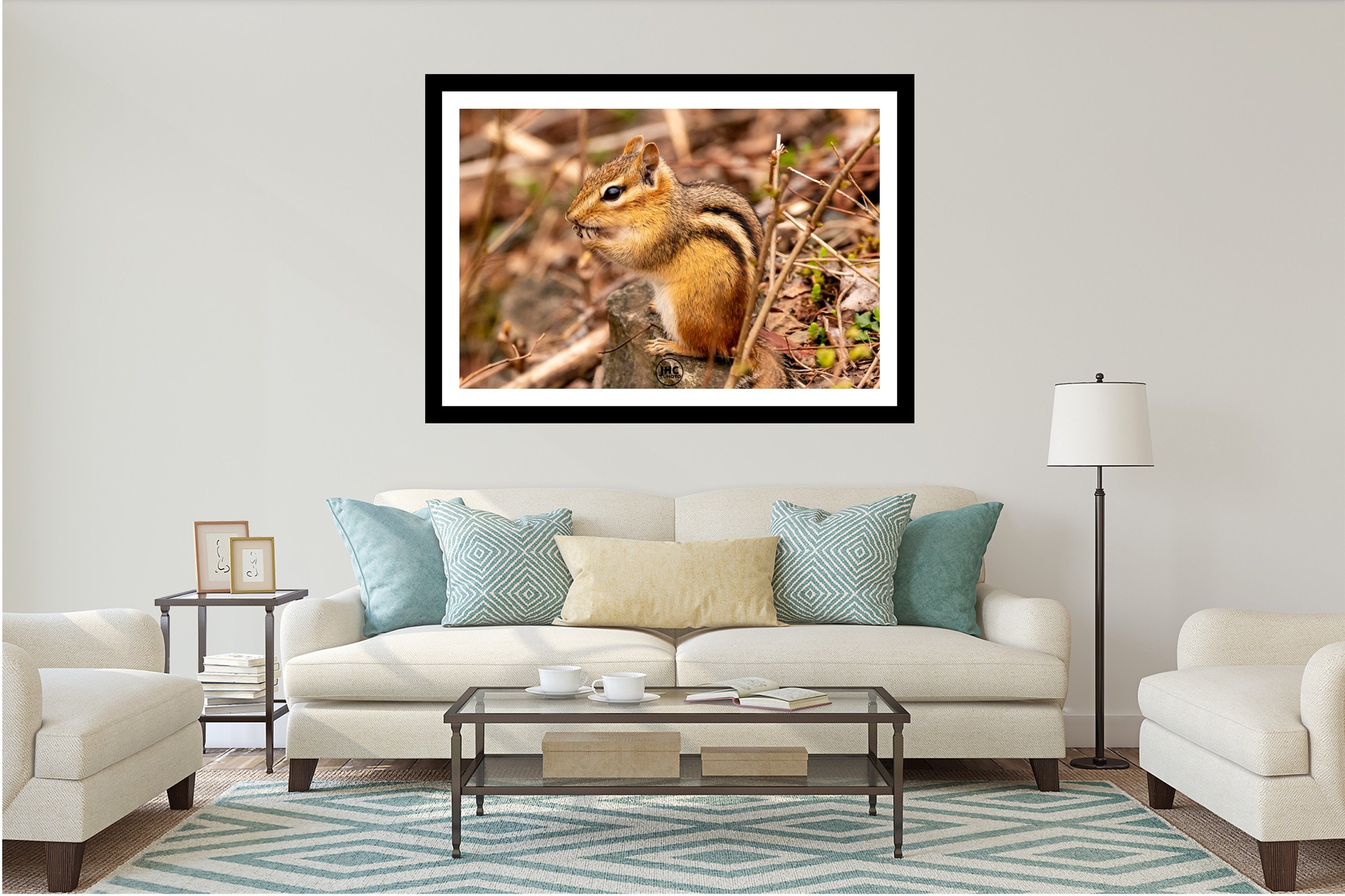 Cute Chipmunk Print: Wildlife Photography Wall Art, Nature Decor, Gift ...