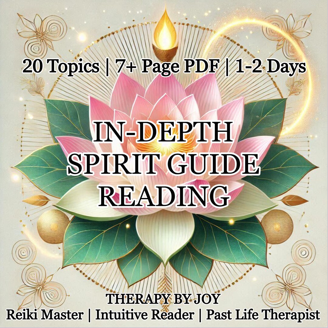 In-depth Spirit Guide Reading PDF Channelled Information From Your ...