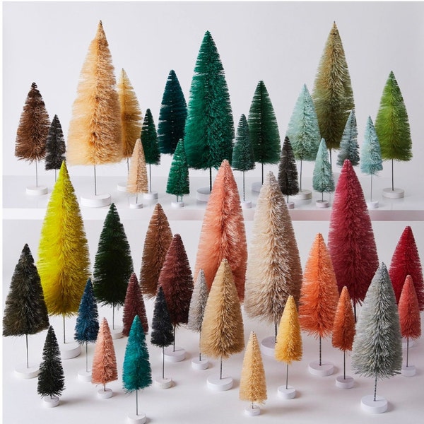 Bottle Brush Trees - Etsy