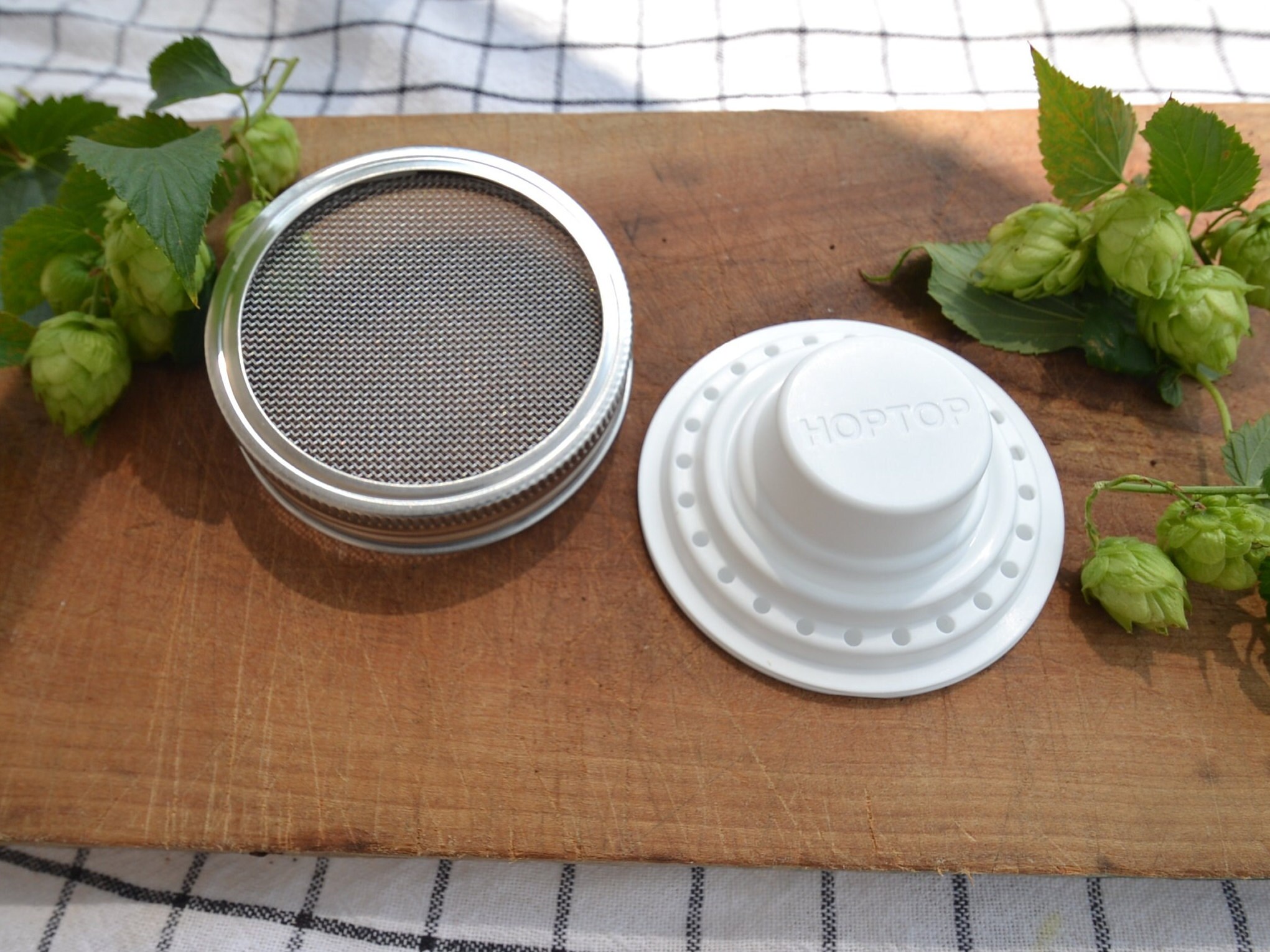 PEAPOP Sprouting Lid and HOPTOP Fermentation Lid - Etsy