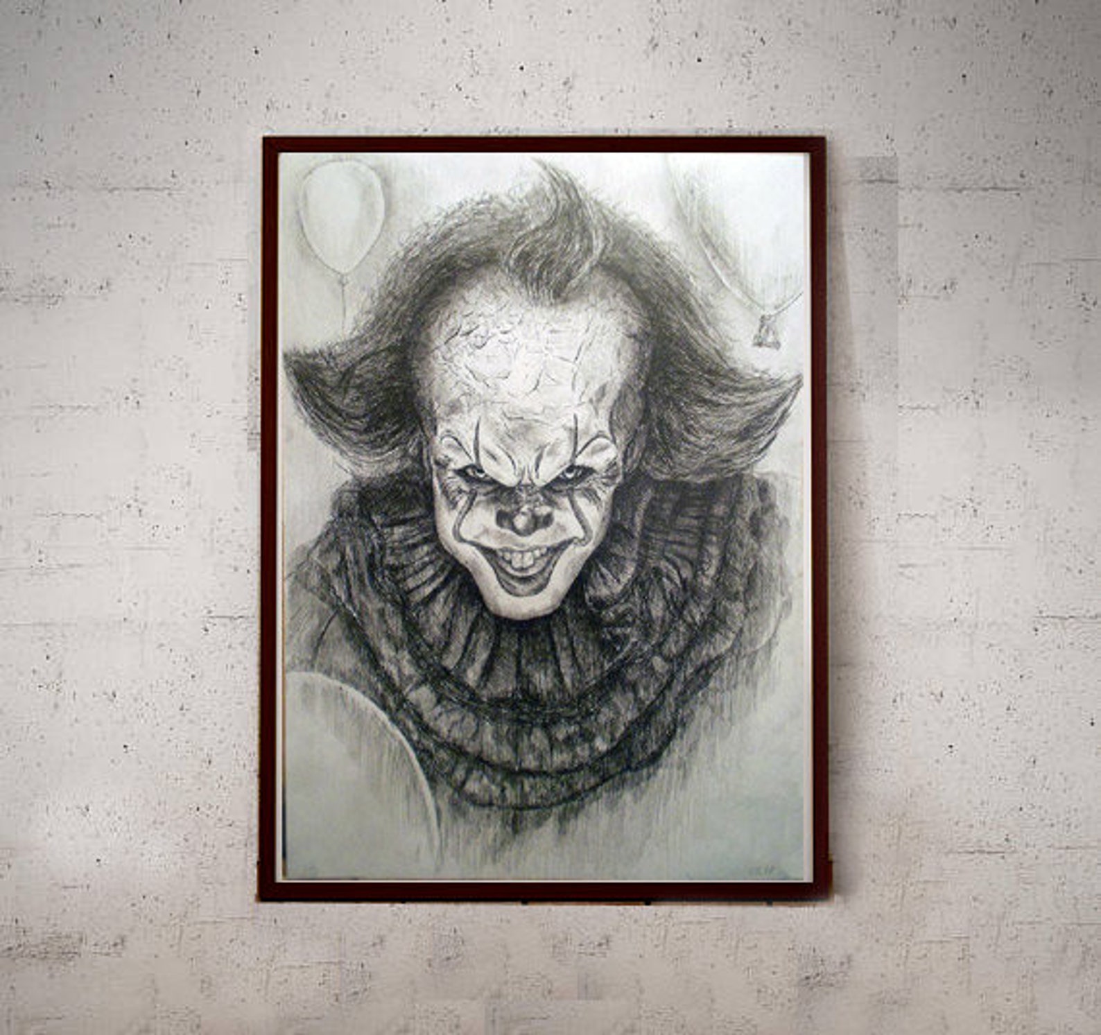 IT, Killer Clowns, Pennywise - IT Clown Stephen King, Poster, Original ...