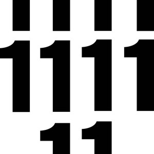 Window Decals Self-adhesive Vinyl Number 100pk, 9 Inch High 10 of Each ...