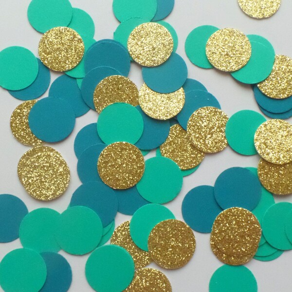 Blue Confetti - Etsy