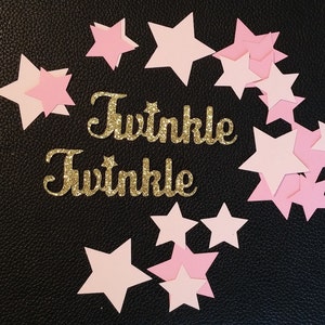 Twinkle Twinke Little Star Confetti 250 Pieces Die Cut - Etsy