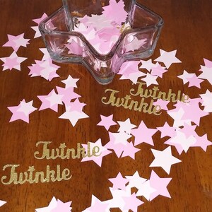 Twinkle Twinke Little Star Confetti 250 Pieces Die Cut - Etsy