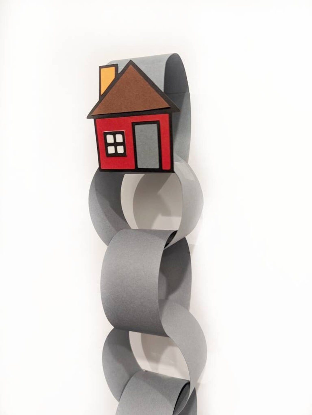 New Home Countdown - Craft Kit - Paper Chain - Moving Day Count ...