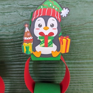 Christmas Countdown Craft Kit - Paper Chain - Advent Calendar - DIY ...