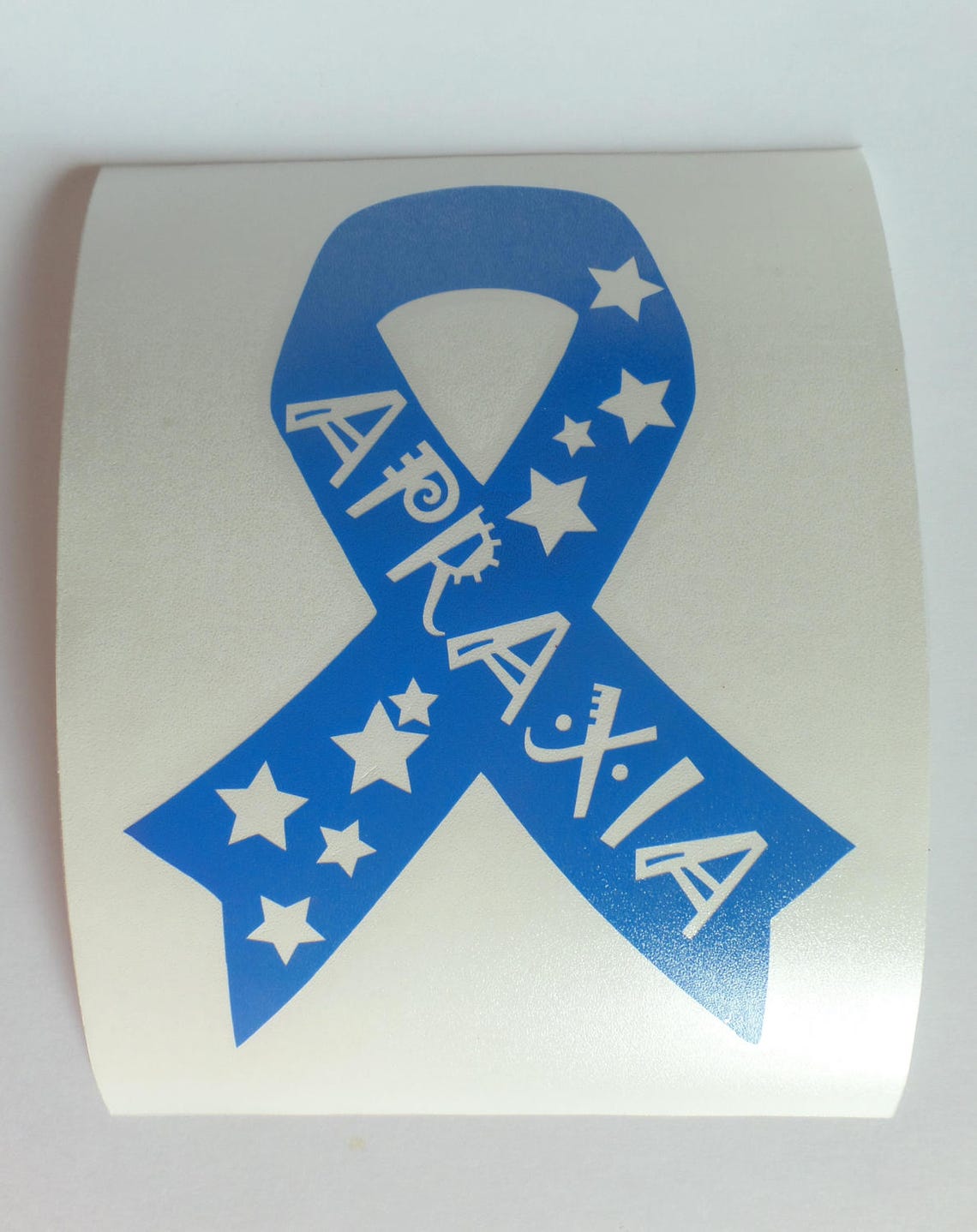 Apraxia Awareness Ribbon Decal Speech Disorder - Etsy