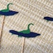 Loch Ness Monster Cupcake Toppers - Set of 12 - Marine Reptile Happy ...