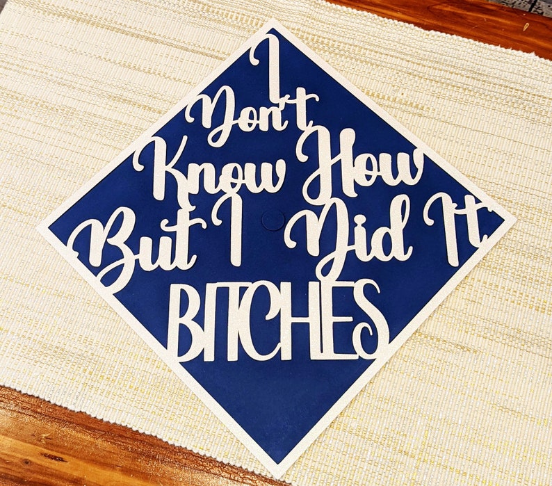 Funny Graduation Cap Topper - Custom Graduation Cap Topper ...