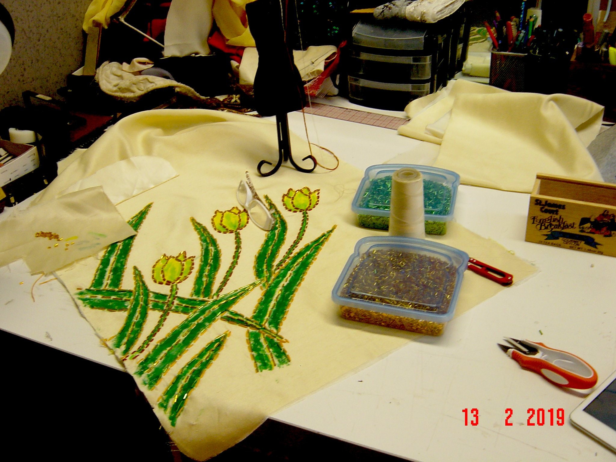 Hand-embellished Fashion Designer One of a Kind Hand-painted Dress - Etsy