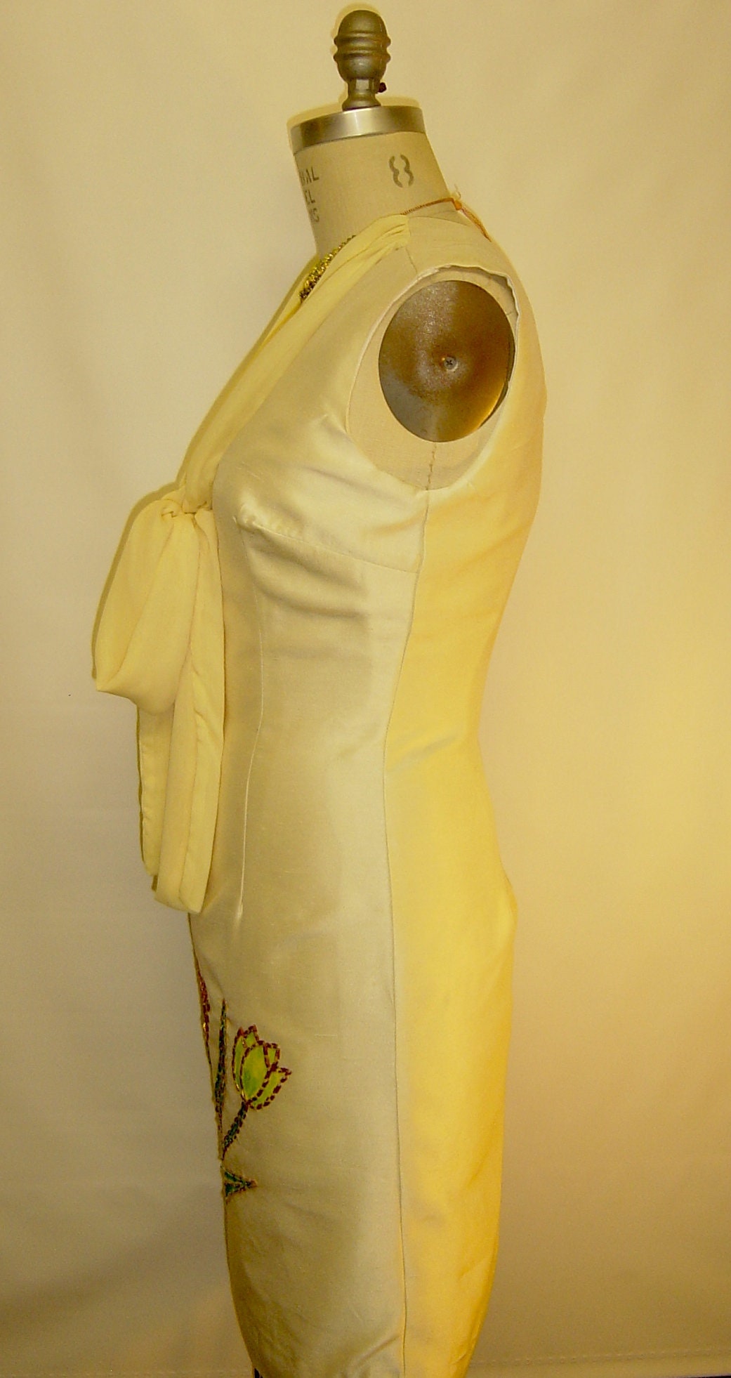 Hand-embellished Fashion Designer One of a Kind Hand-painted Dress - Etsy