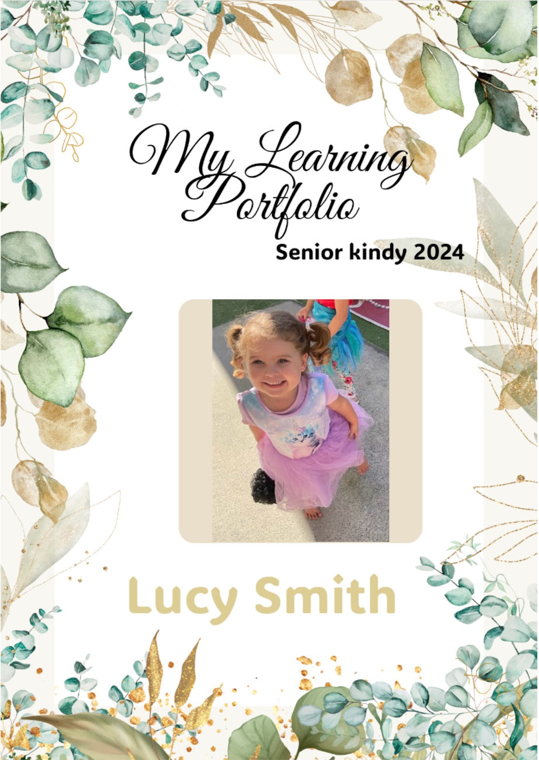 Editable Early Years Classroom Portfolio Kits - My Learning Story, My ...