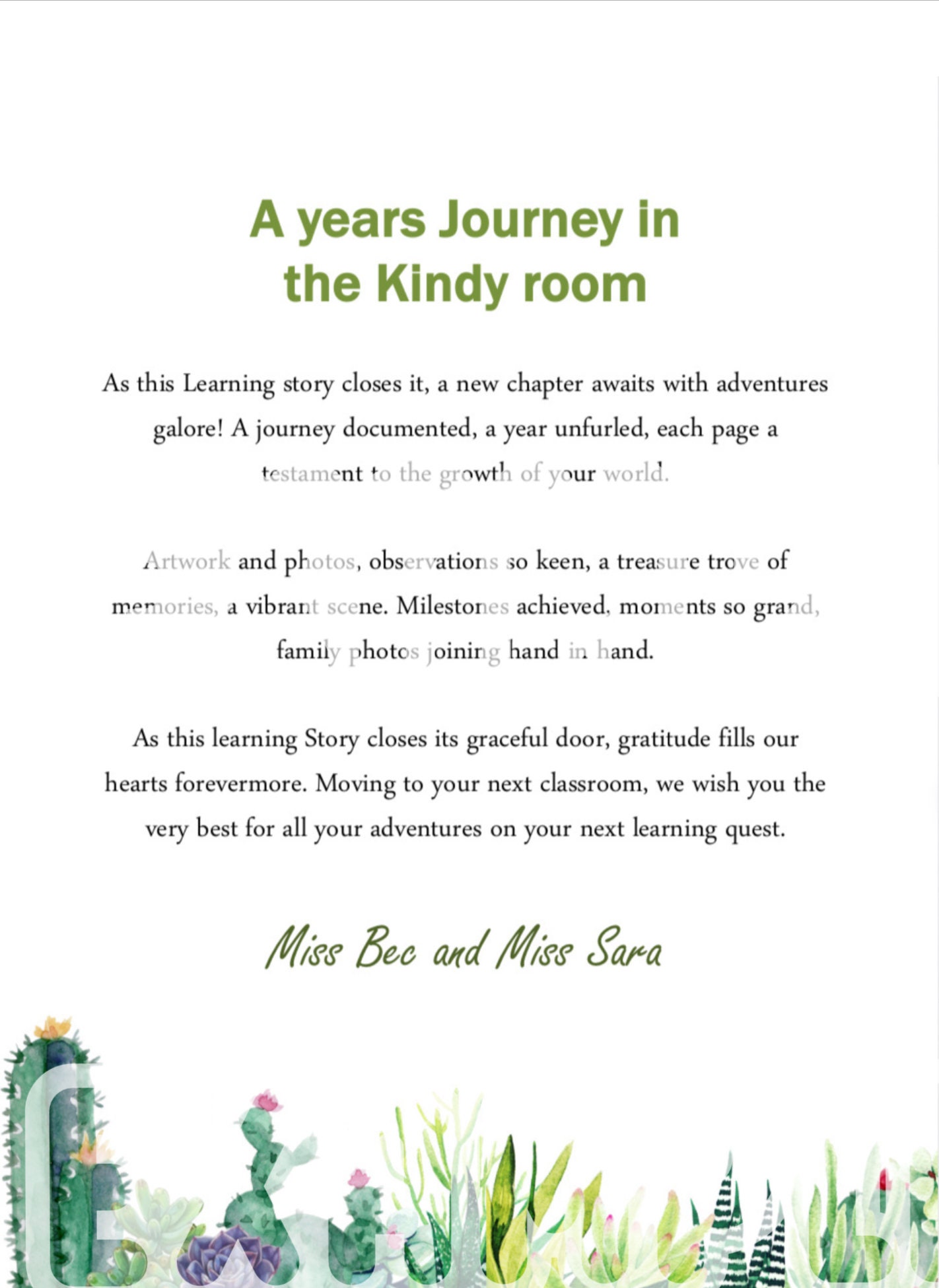 Editable Early Years Classroom Portfolio Kits - My Learning Story, My ...