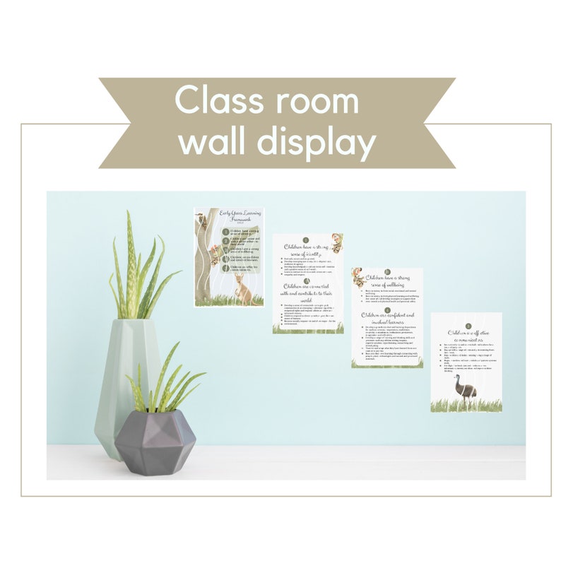Early Years Framework Outcomes Display Poster - Etsy