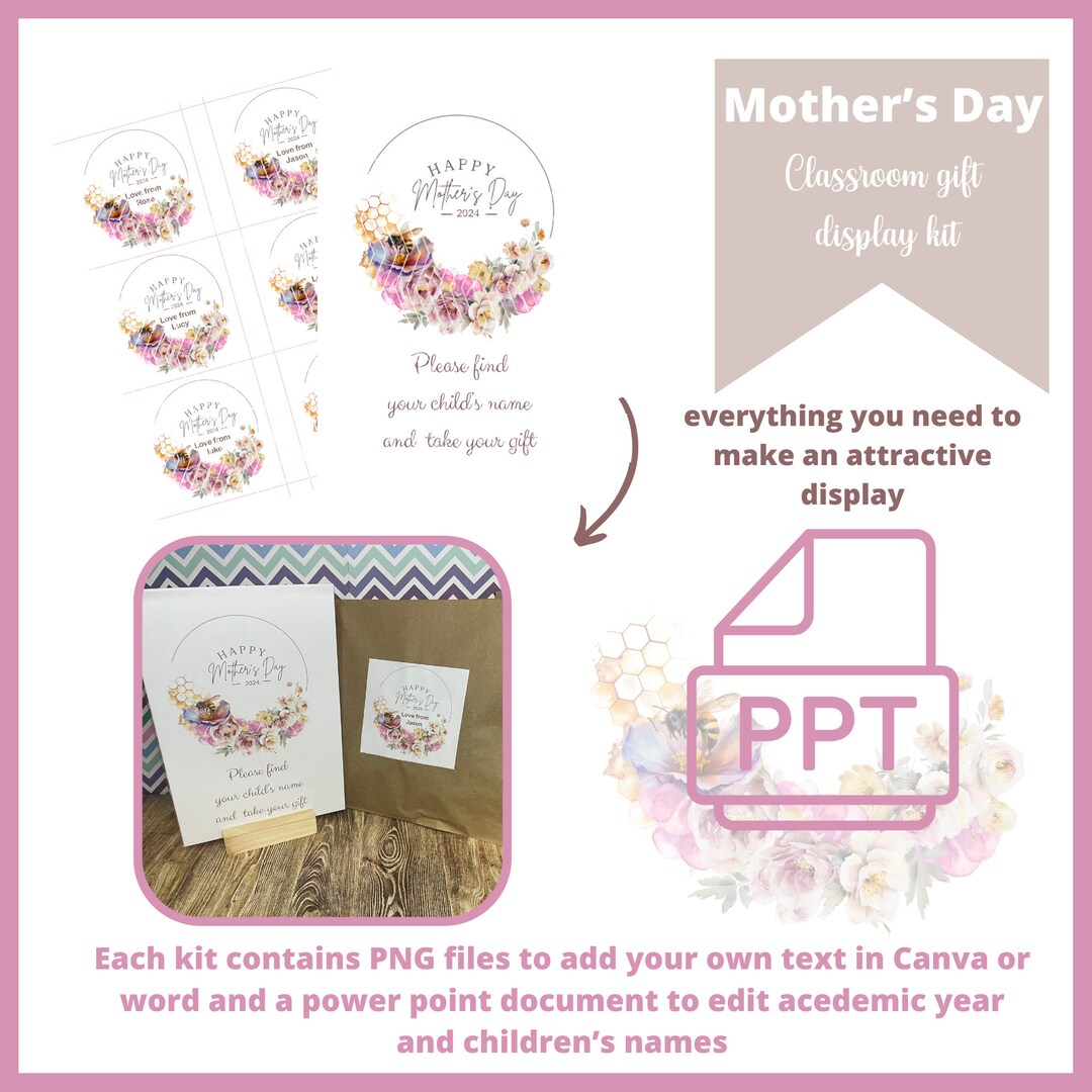 Editable Mothers Day Gift Display for Australian Early Childhood ...
