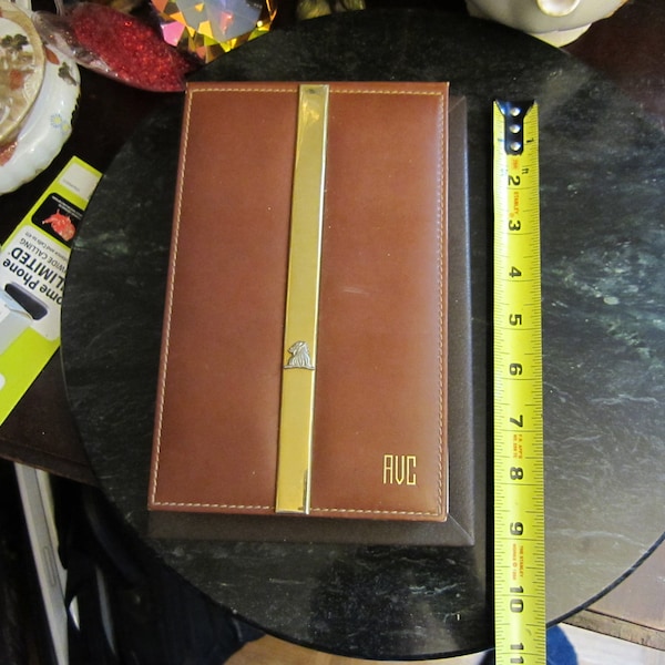 Leather Desk Calendar - Etsy