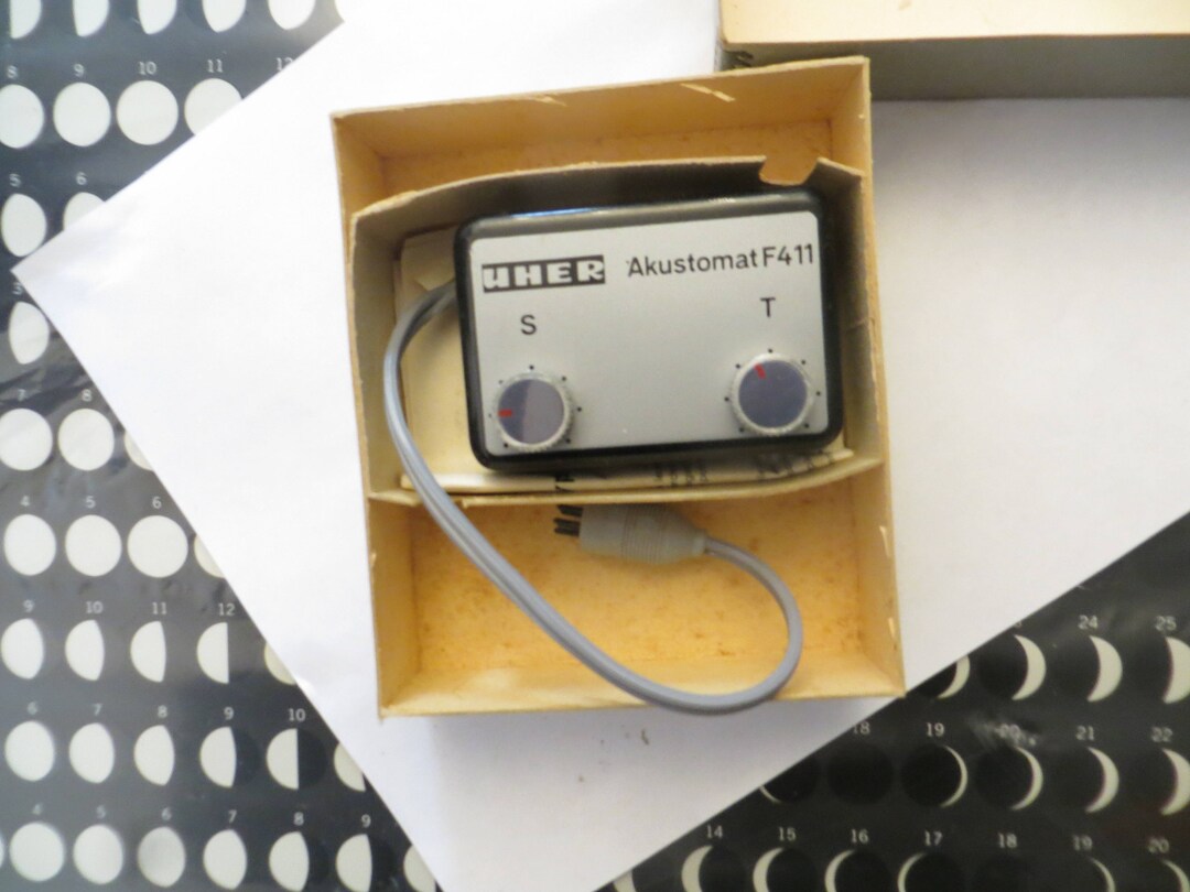 Uher Akustomat F411 5-pin Din Connector Vintage - Etsy