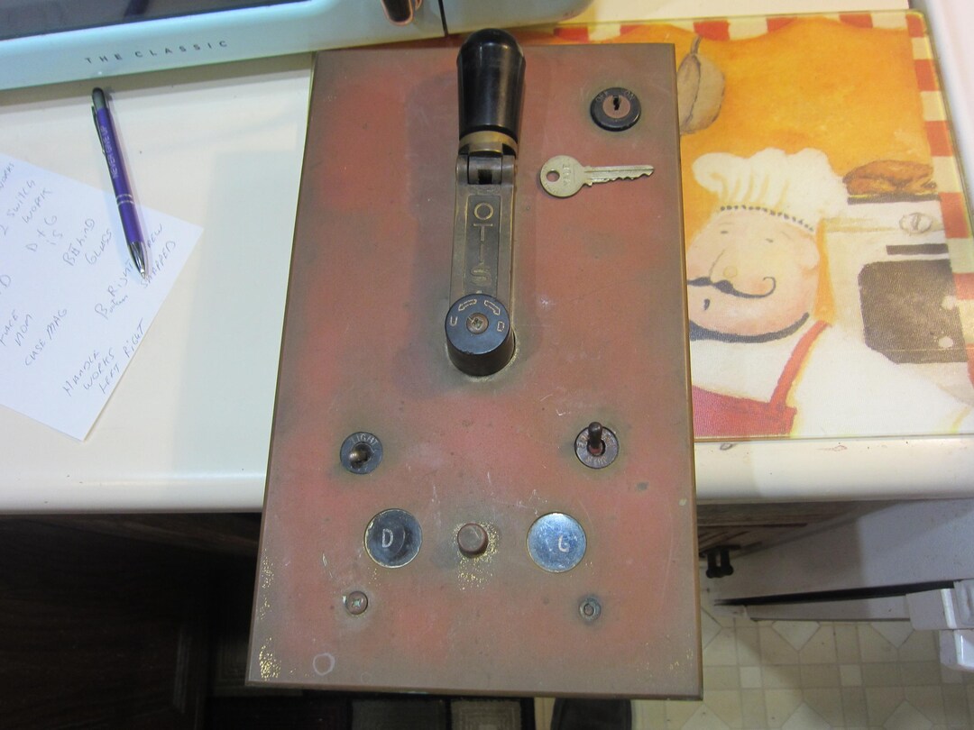 Vintage Otis Elevator Deadman Manual Crank Control Car Switch - Etsy