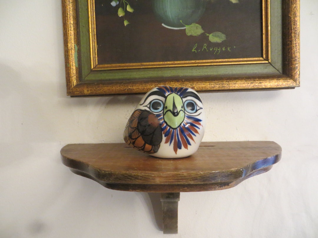 Heavy Glazed Bird Head Pottery, Folk Art, Please Read Description - Etsy