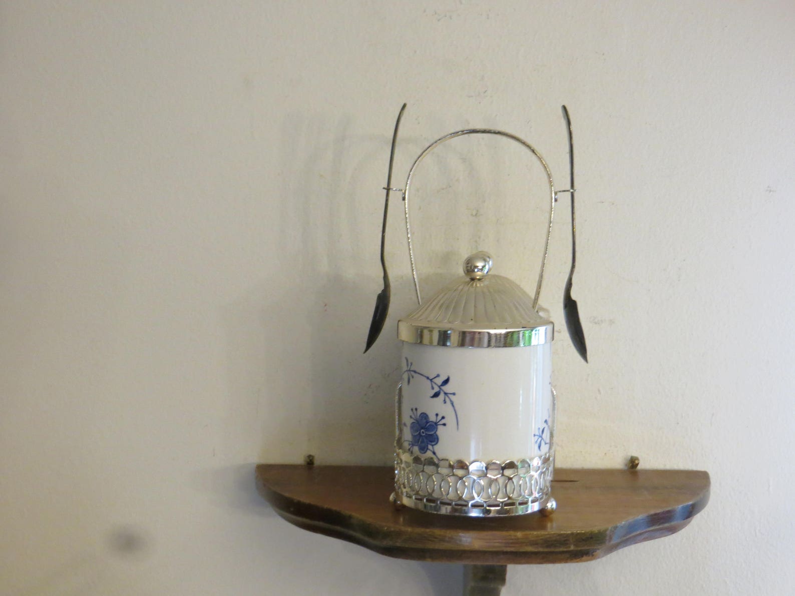 Leonard Silver Staffordshire Castor/condiments Blue and White | Etsy