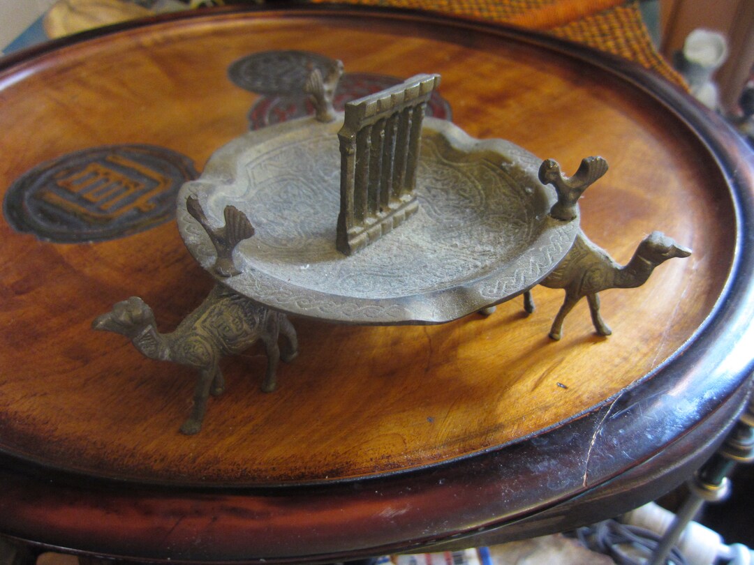 Brass Camel Ashtray - Etsy