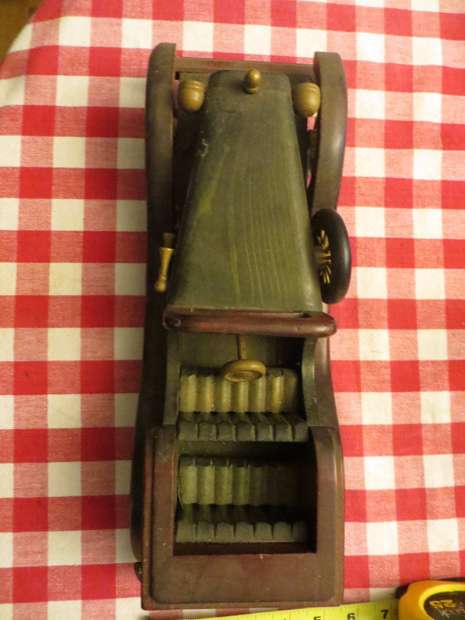 Wood car hand made old wooden auto | Etsy