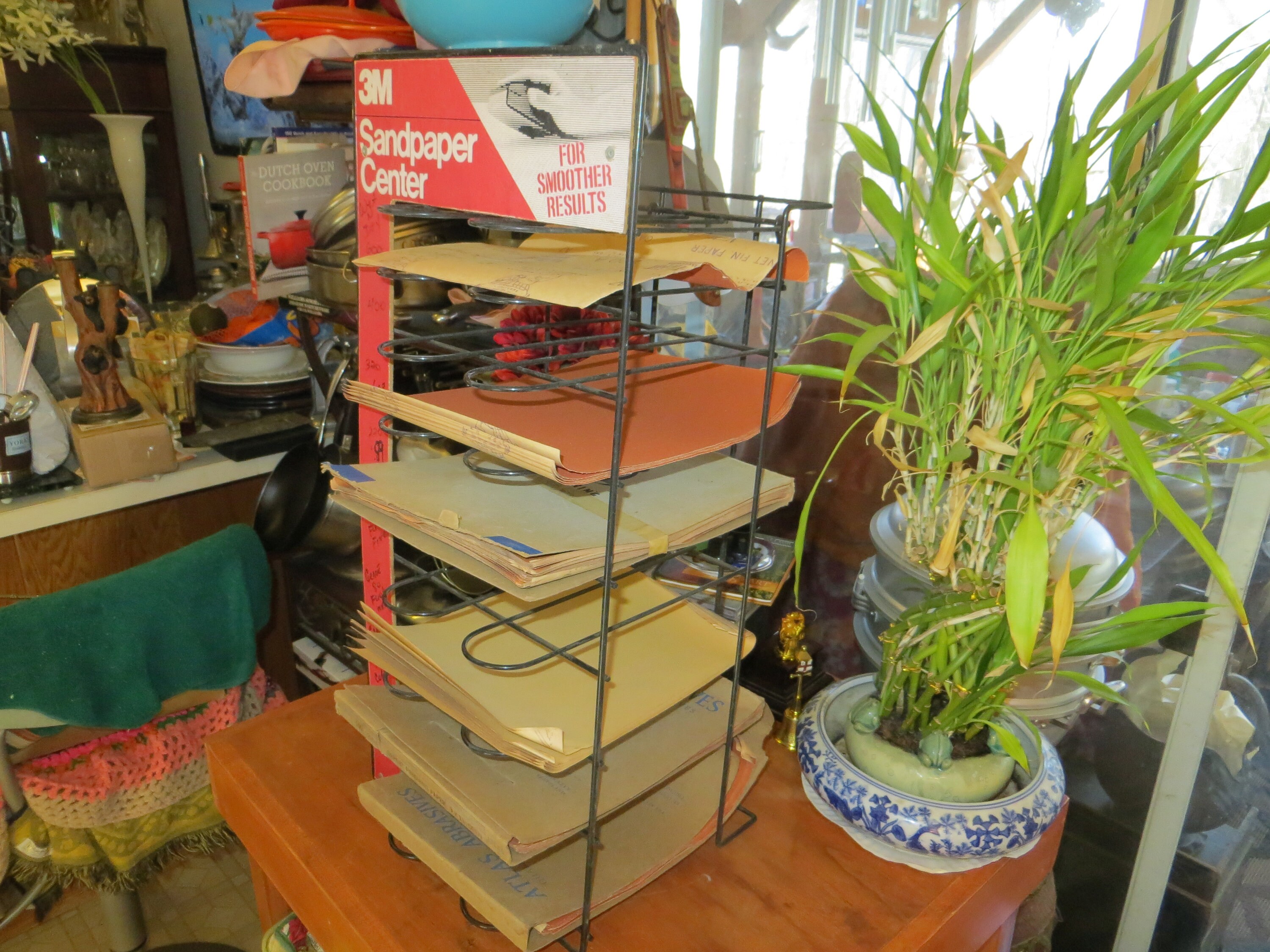 Vintage 3M Sandpaper Center Display Rack - Etsy