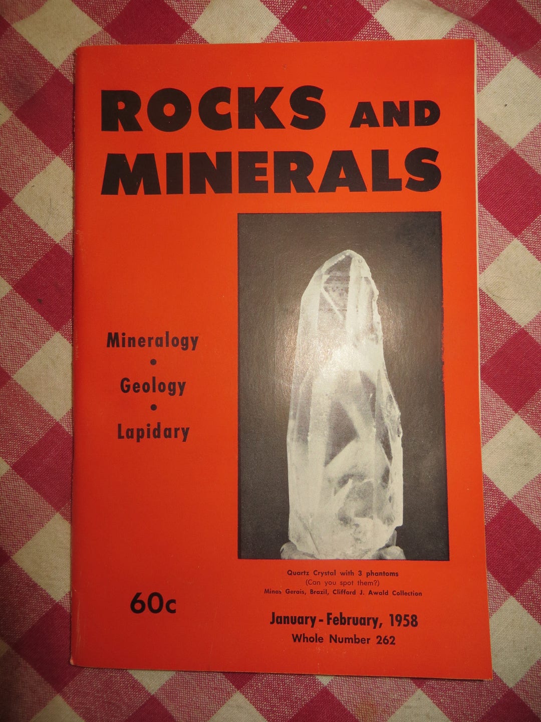 Rocks and Minerals Magazines 1958 Peekskill NY - Etsy