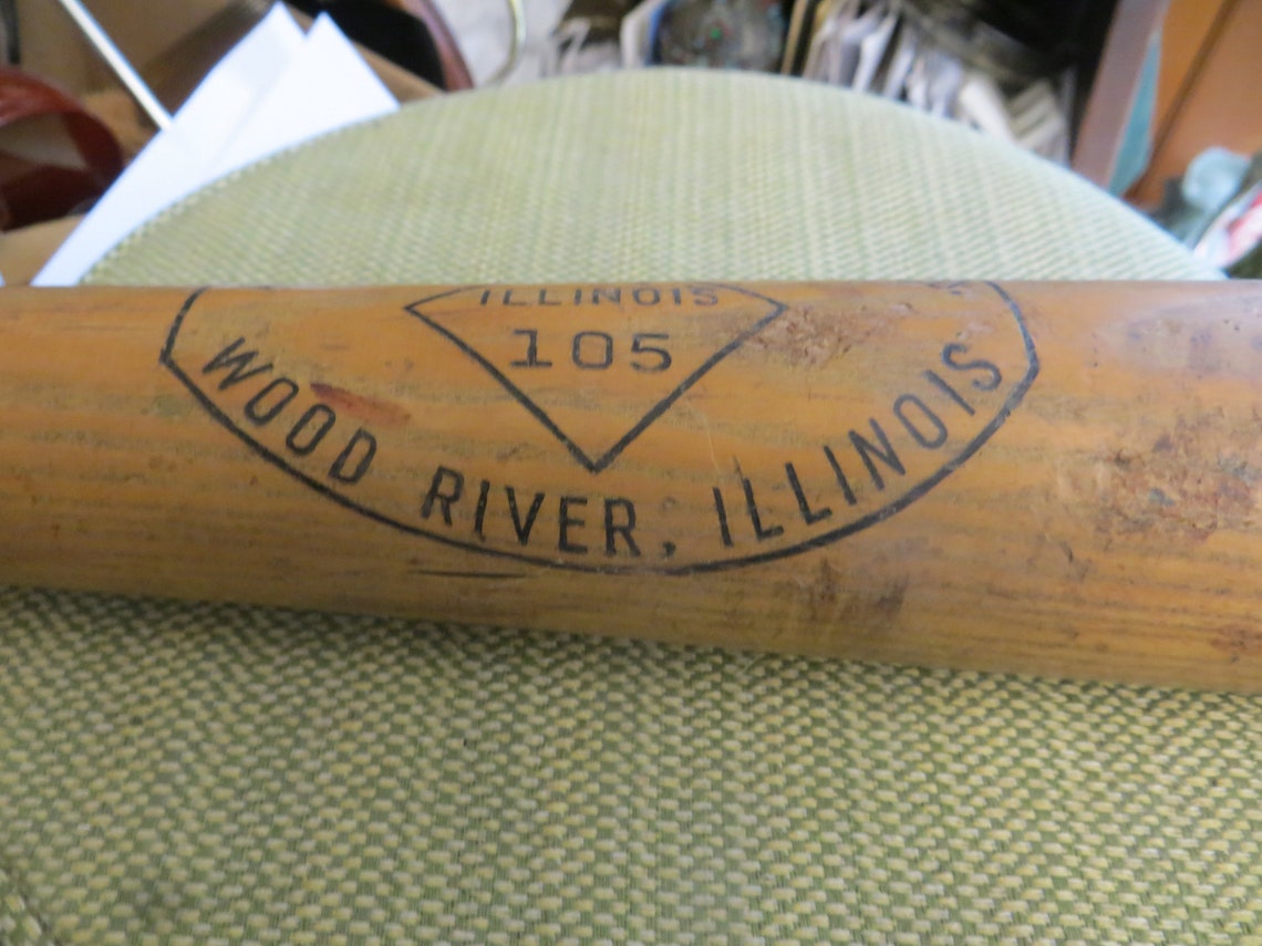 Babe Ruth Model Baseball Bat Wood River Illinois Wood - Etsy