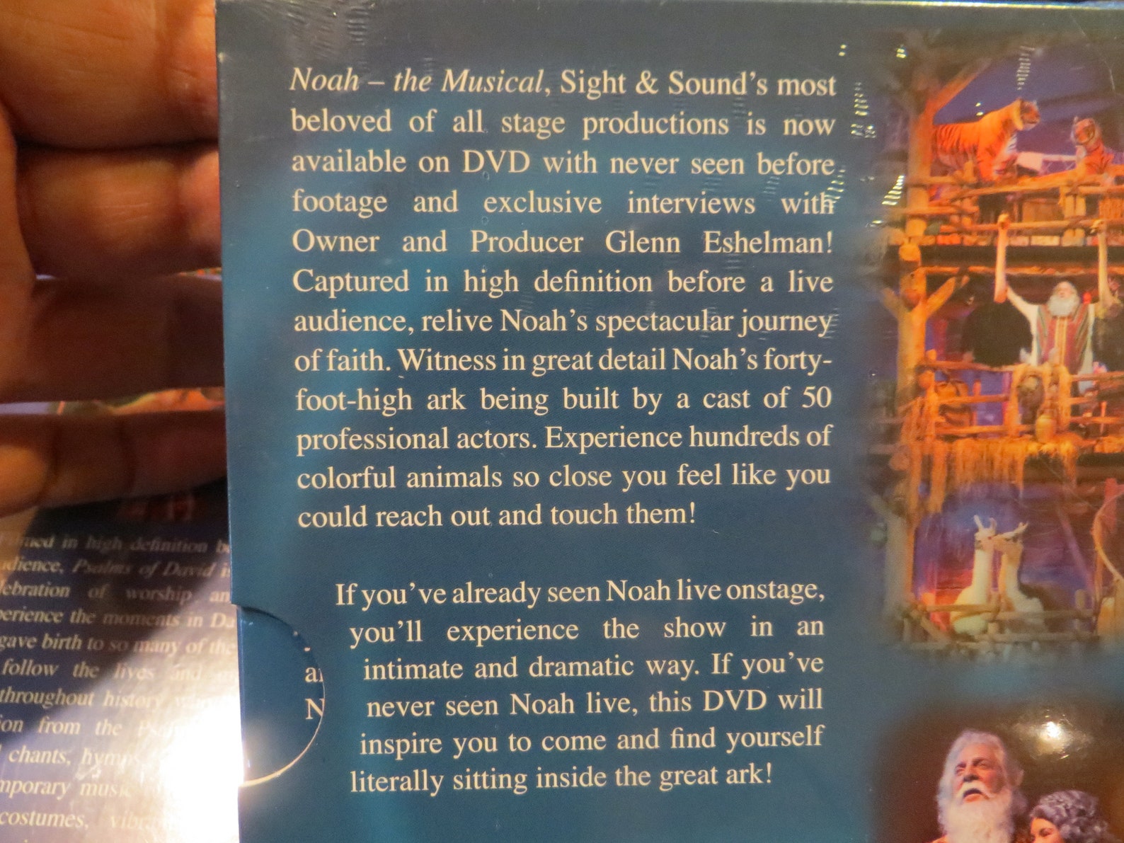 Sight & Sound Theatres: Ruth or Noah or Psalms David - Etsy