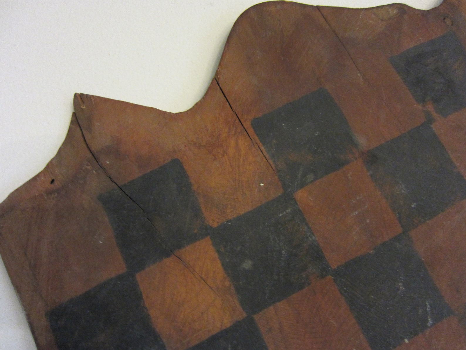 Primitive Wooden Checker Board Plank Wood Chess Board Folk | Etsy