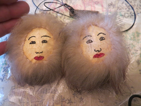 Vintage Eskimo YO YO Heads | Etsy
