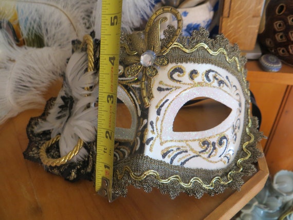 Vintage Original Carnival Masquerade Mask, Please Rea… - Gem