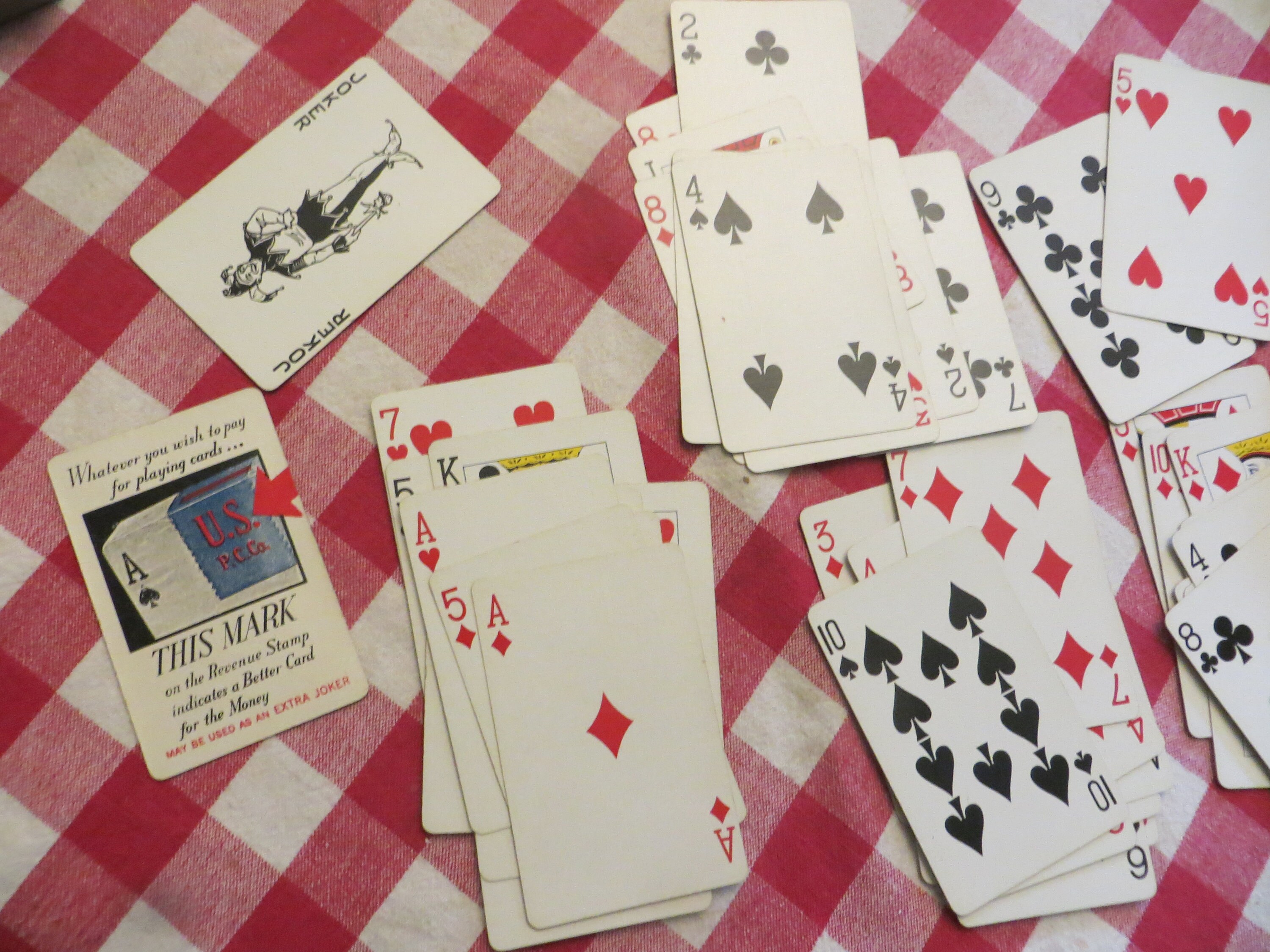 Avon Spinning Wheel Playing Cards Vintage - Etsy